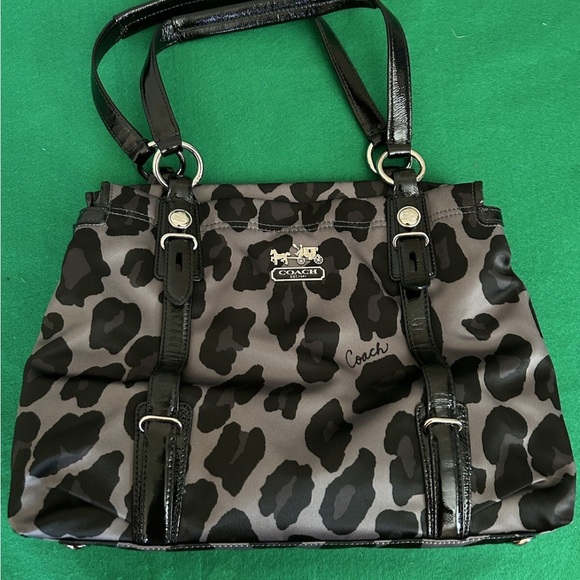 Coach | Bags | Coach Mia Ocelot Print Shoulder Bag | Poshmark